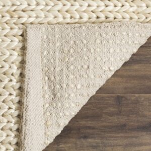 SAFAVIEH Natural Fiber Collection Runner Rug - 2' x 6', Creme, Sisal Design, Easy Care, Ideal for High Traffic Areas in Living Room, Bedroom (NF525A)