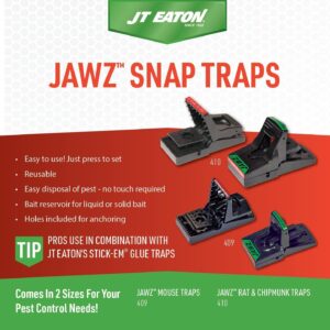 JT Eaton JAWZ Pro Series Snap Trap for Mice 2 pk