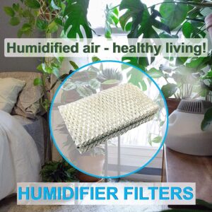 HQRP 4-pack Humidifier Wick Filter compatible with Sears Kenmore 14909, 14912, 32-14912, 42-14912, Emerson Essick Air AIRCARE HDC-2R & HDC-411, BestAir E2R Replacement