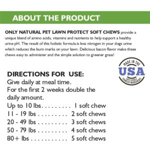 Only Natural Pet Lawn Protect 60 Soft Chews