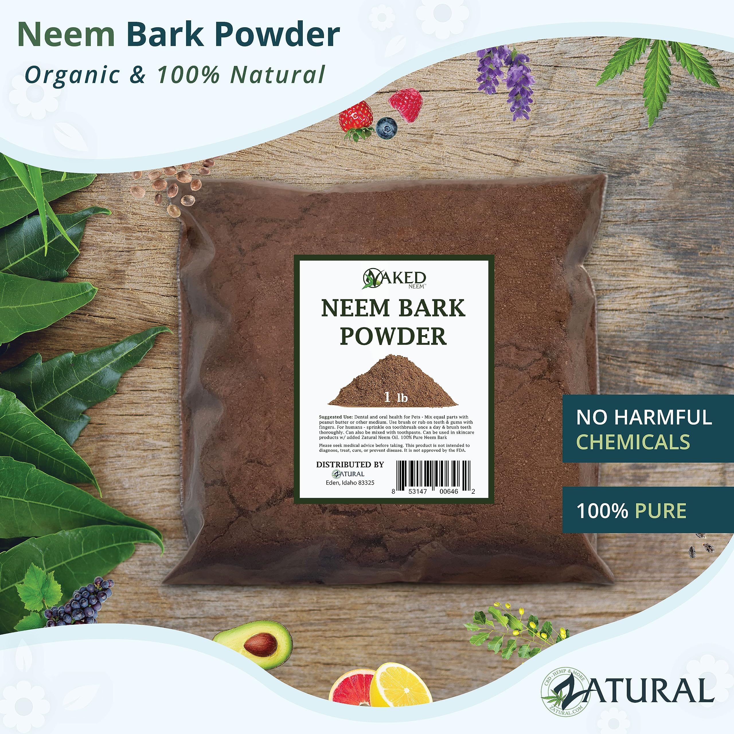 Neem Bark Powder 16oz