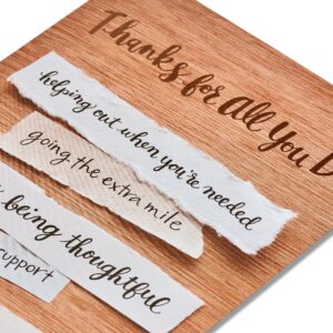 American Greetings Thank You Card (Appreciated)