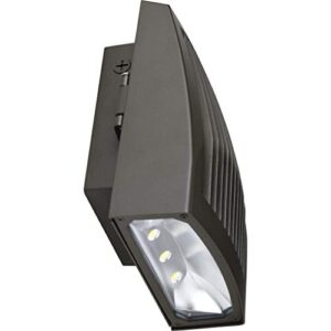 Hubbell Outdoor Lighting SG2-50-PCU SG Sling Series Slender wallpack/floodlight, 51W, 120-277V, 5000K, Bronze