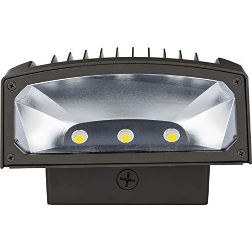 Hubbell Outdoor Lighting SG2-50-PCU SG Sling Series Slender wallpack/floodlight, 51W, 120-277V, 5000K, Bronze