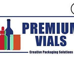 Premium Vials, 8 Ounce, 12 Pack, Empty Glass Syrup Bottles For Canning, with Metal Lids, Glass Maple Syrup Bottles (12 Pack with Shrink Wrap)