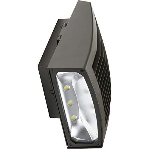 Hubbell Outdoor Lighting SG2-50-PCU SG Sling Series Slender wallpack/floodlight, 51W, 120-277V, 5000K, Bronze