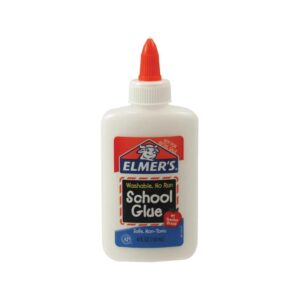 elmers liquid school glue vllvvz, washable, 4 ounces, 2 count