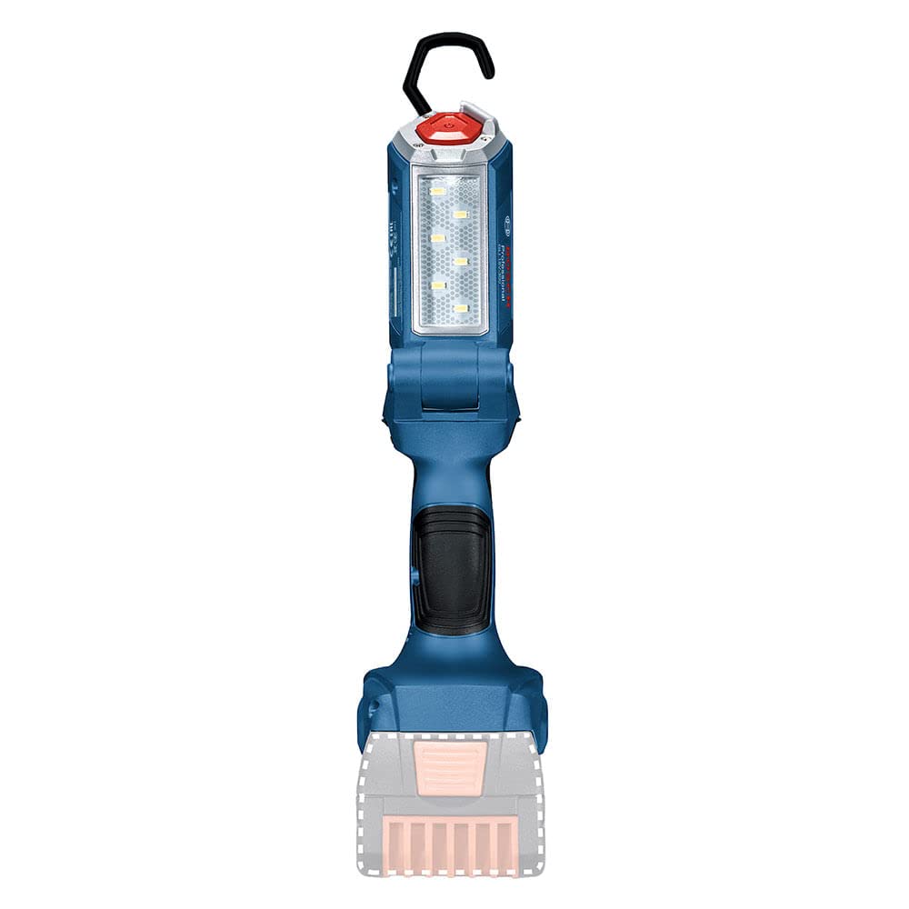 Bosch Professional 18V System GLI 18V-300 Cordless LED Construction site floodlight (max. Brightness 300 Lumen, excluding Batteries and Charger, in Carton)