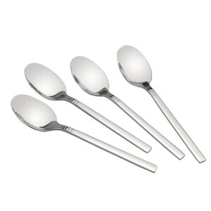 fiazony 12-piece stainless steel teaspoon dessert spoons