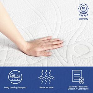 Olee Sleep 10 inch Omega Hybrid Spring Mattress Full