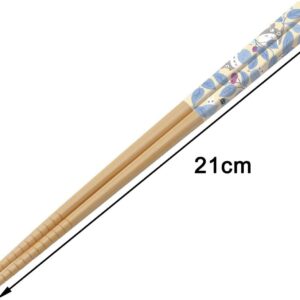 My Neighbor Totoro: Bamboo Chopstick -Anti-Slip Grip for Ease of Use - Authentic Japanese Design - Lightweight, Durable and Convenient (Tree Nuts)