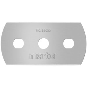 martor 36030.50 number 36030" industrial blade, silver