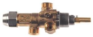 pel pel21s gas tap thermocouple connection m8 x 1 gas inlet m16 x 1.5 (pipe diameter 10 mm) axle ø 8 x 6.5 x 22 mm lower axle flat 0.8 mm