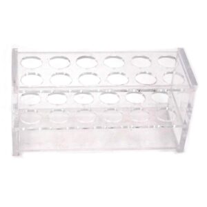 driak acrylic clear test tube 12 sockets centrifuge tube rack holder for 10ml test tubes