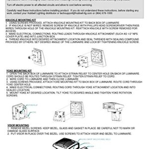 Hubbell Outdoor Lighting SG2-50-4K-PCU SG Sling Series Slender wallpack/floodlight, 51W, 120-277V, 4000K, Bronze, 51W/120-277V/4000K