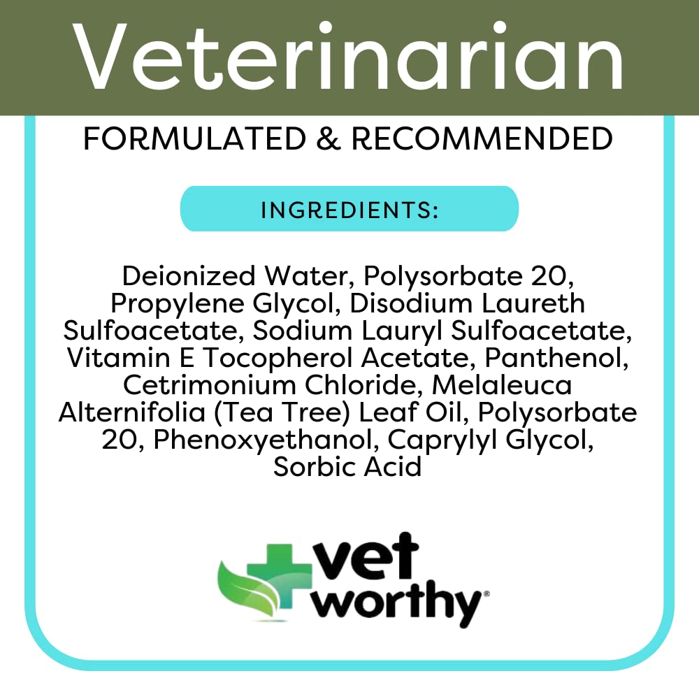 Vet Worthy Anti-Itch Spray for Dogs - Soothing and Fast-Acting Anti-Itch Spray for Dogs (8 oz)