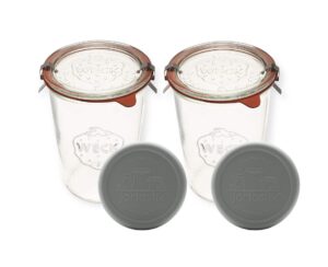 weck 743 mold jar (weck 743 // silicone lids)