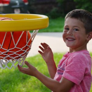 T play Basketball Plush Baby Room: Soft Boys Stuffed Sports Ball Pillow - Throw Decor Toys 1-3 Year Old