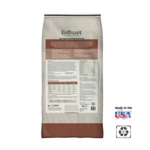 ENTRUST Adult Dog Food | Real Chicken & Barley, Enriched with Super Foods, Antioxidants and Probiotics | No Wheat or Soy | 40 Pound Bag