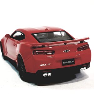 Kinsmart 2017 Chevrolet Chevy Camaro ZL 1 Red Color 1:38 DieCast Model Toy Car Collectible