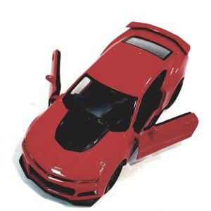 Kinsmart 2017 Chevrolet Chevy Camaro ZL 1 Red Color 1:38 DieCast Model Toy Car Collectible