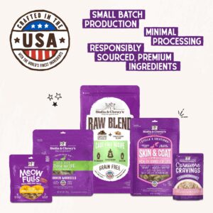 Stella & Chewy’s Freeze-Dried Raw Cat Dinner Morsels – Grain Free, Protein Rich Cat & Kitten Food – Absolutely Rabbit Recipe – 8 oz Bag