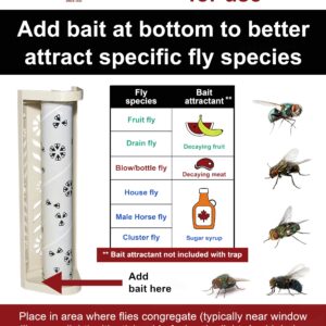 $averPak 4 Pack- 4 JT Eaton Stick-A-Fly Glue Fly Stick Traps