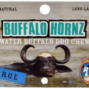 QT Dog Buffalo Hornz Water Buffalo Horn Dog Treat