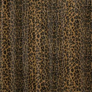 Vinyl Upholstery Leopard Tobacco Fabric Fake Leather / 54" Wide/Sold by The Yard