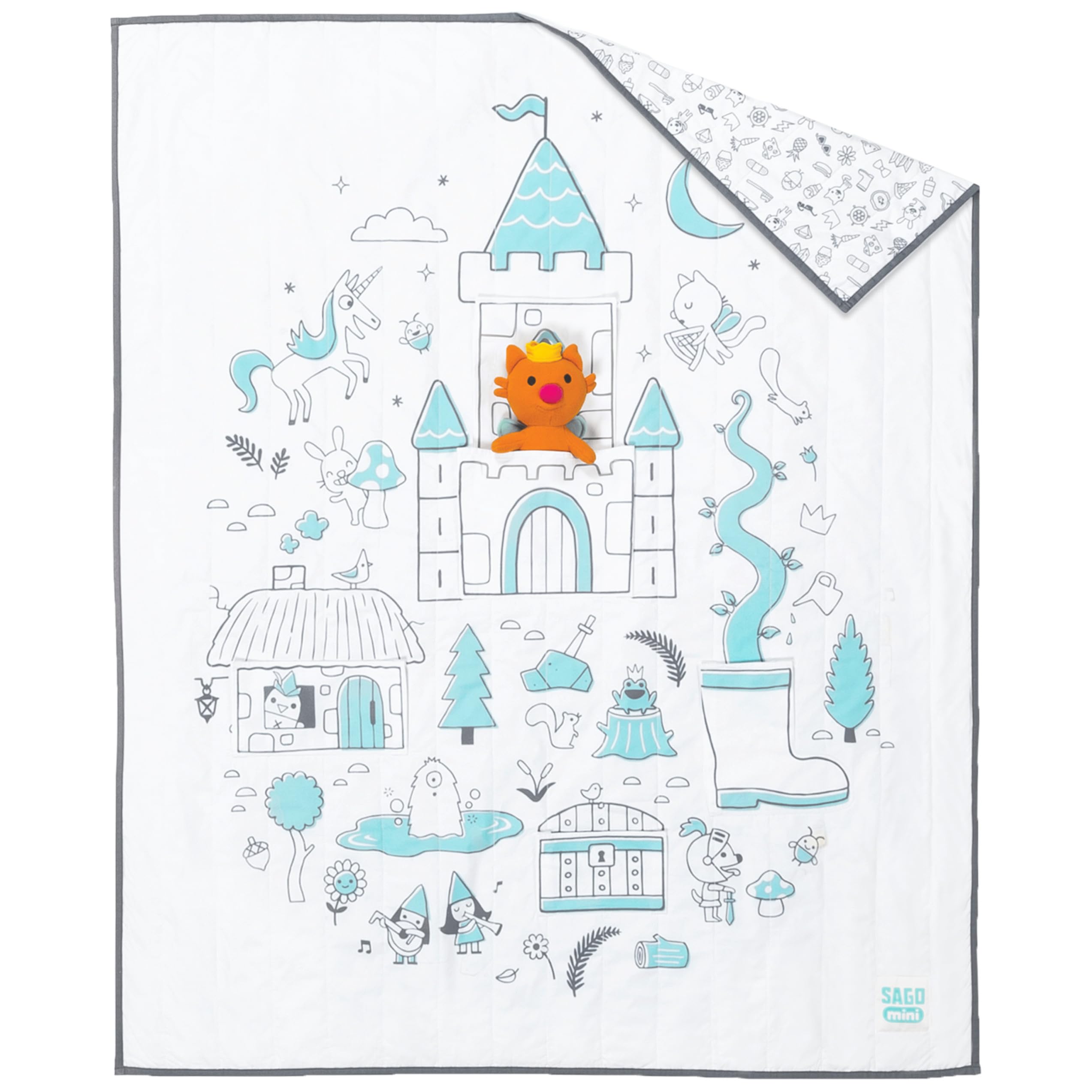 Sago Mini - Tuck Me in Quilt - Fairy Tales