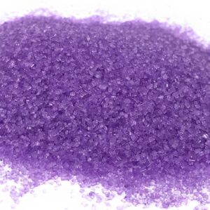 Snowy River Purple Cocktail Sugar - Kosher Certified Naturally Colored Purple Cocktail Rimmer (8oz, Medium Crystal)