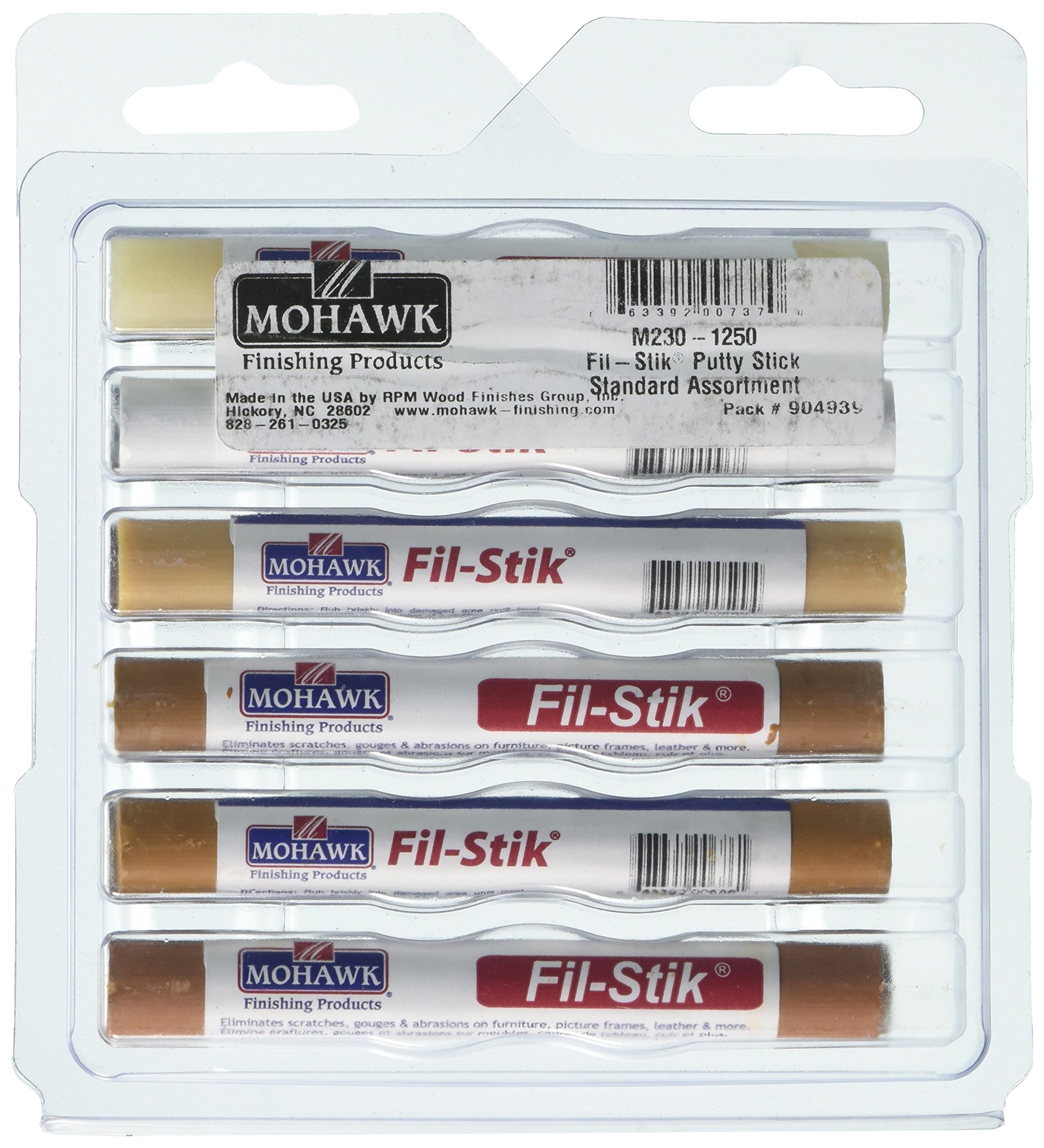 Mohawk Finishing Products M230-1250 Fil-Stik Repair Pencils (12 Pk), Multicolor