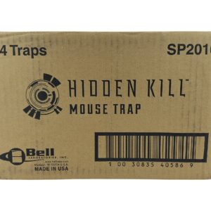 Trapper Hidden Kill Mouse Trap-1 case of 24n Traps