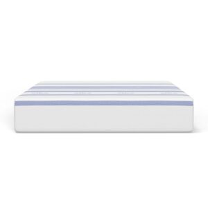 Vibe Gel Memory Foam Mattress, 12-Inch CertiPUR-US Certified Bed-in-a-Box, Twin, White