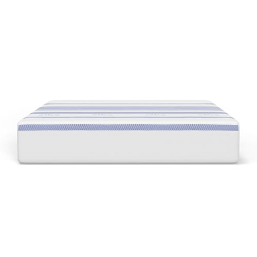 Vibe Gel Memory Foam Mattress, 12-Inch CertiPUR-US Certified Bed-in-a-Box, Twin, White