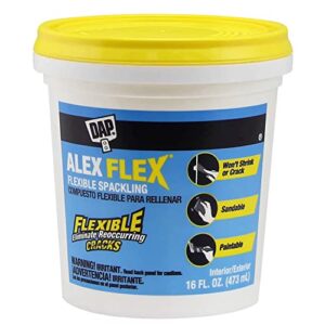 dap inc 18742 alex flex pt spackling, no size, white