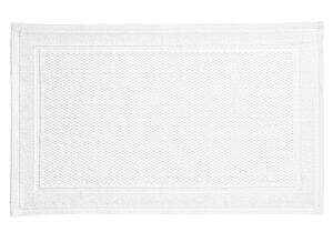 kassatex 21x34, white athens rug, 21" x 34"