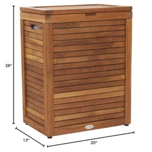 AquaTeak Nila Large Rectangular OptiAREA Storage Hamper