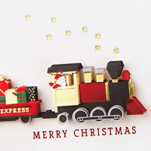 Hallmark Signature Christmas Card (Christmas Train)