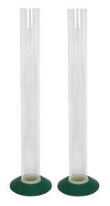 hydrometer test jar 12" plastic (pack of 2)