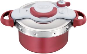 t-fal pressure cooker clipsominut duo 4.2l (red)【japan domestic genuine products】