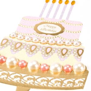 PAPYRUS Fabulous Pearl Birthday Cake Card