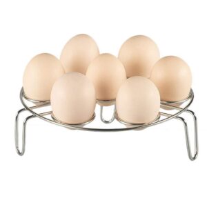 egg steamer rack alamic egg rack steamer trivet basket stand for instant pot accessories and pressure cooker accessories stainless steel heavy duty