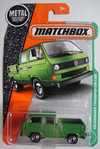 matchbox green volkswagen transporter cab 95/125 metal parts card