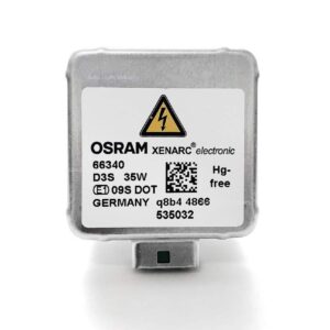 OSRAM XENARC OEM 4300K D3S HID XENON Headlight bulb 35W 66340 by ALI w/11 digit Security Label - Made in Germany (Pack of 1)