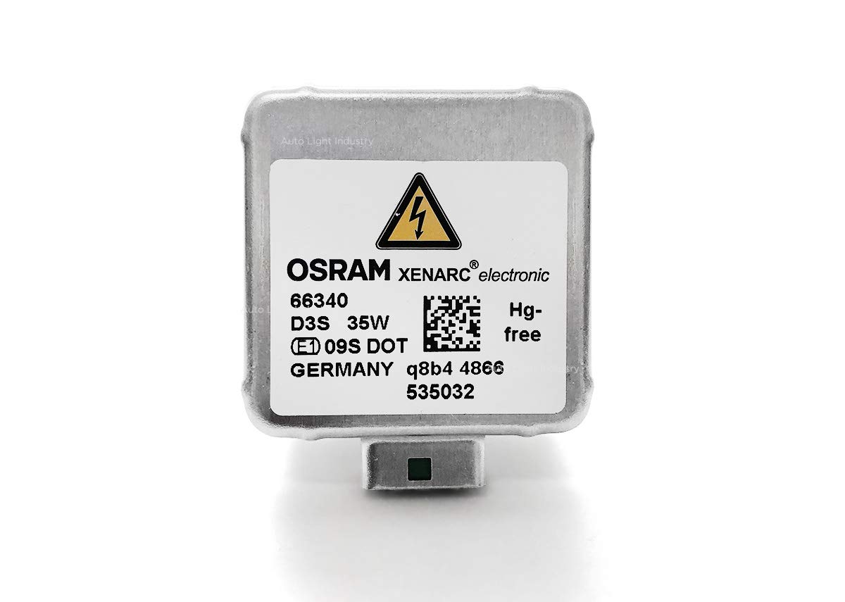 OSRAM XENARC OEM 4300K D3S HID XENON Headlight bulb 35W 66340 by ALI w/11 digit Security Label - Made in Germany (Pack of 1)