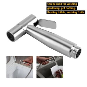 Hand held toilet spray, stainless steel alternative hand held toilet spray, gardening, pet toilet spray