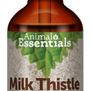 Animal Essentials Milk Thistle for Dogs & Cats - Liver Health Support, Herbal Extract, Liver Care Supplement, Organic Liquid Drops - 2 Fl Oz