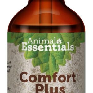 Animal Essentials Comfort Plus for Dogs & Cats - Calming Liquid, Pet Calming Drops, Herbal Formula, California Poppy, Skullcap - 2 Fl Oz