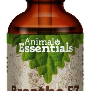 Animal Essentials Breathe EZ for Dogs & Cats - Pet Respiratory Support Supplement, Clear & Easy Breathing, Healthy Respiration - 1 Fl Oz